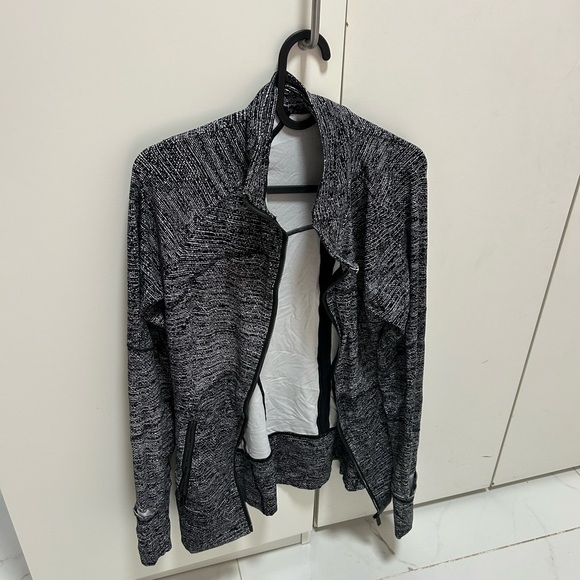 lululemon athletica | Jackets & Coats | Align Black And White Zipup ...